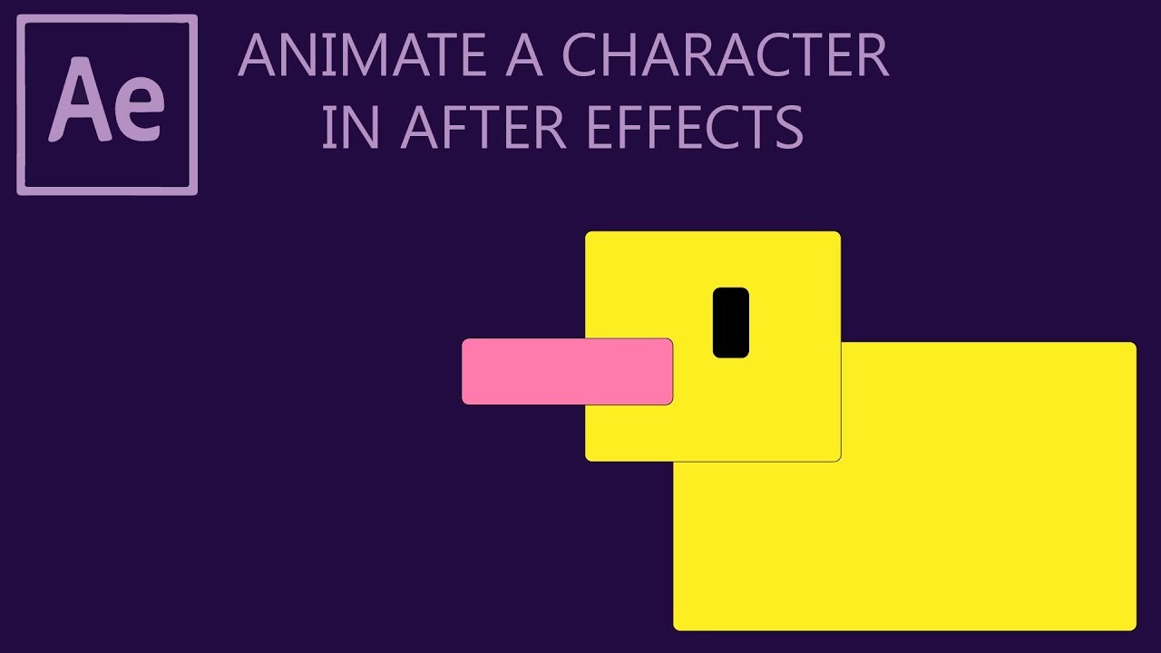 Animate a Character in After Effects Tutorial - YouTube