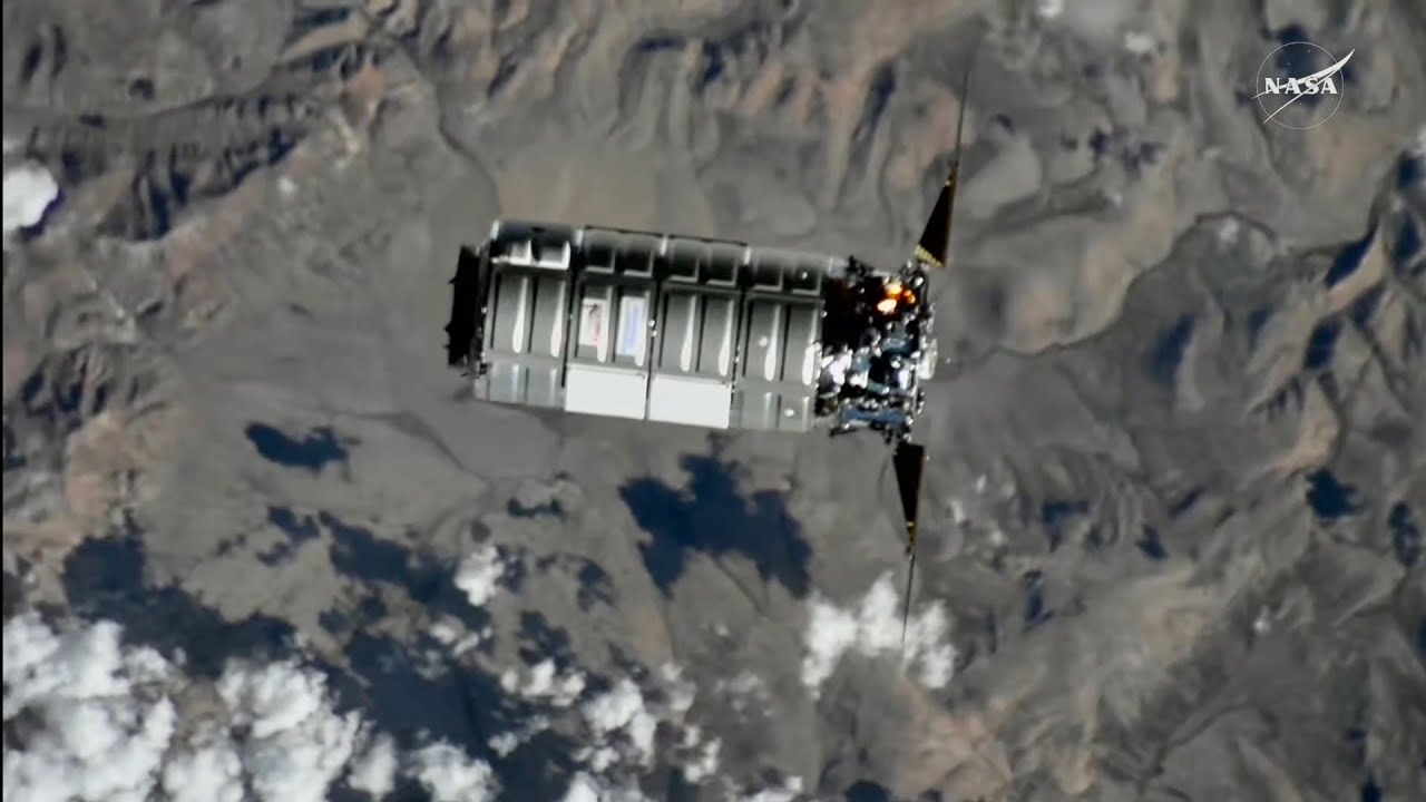 🚀 NASA Northrop Grumman Commercial Resupply Service 23 Rendezvous and ...