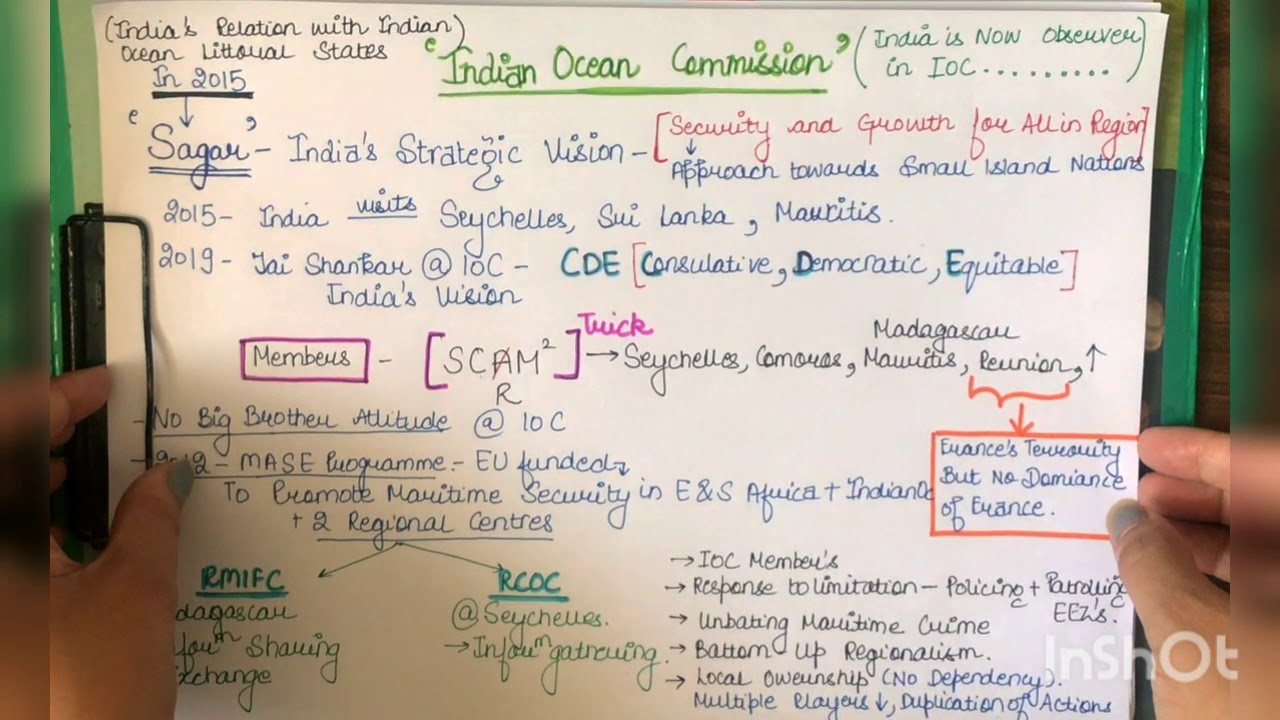 India joins Indian Ocean Commission as observer/ Sagar Vision - YouTube