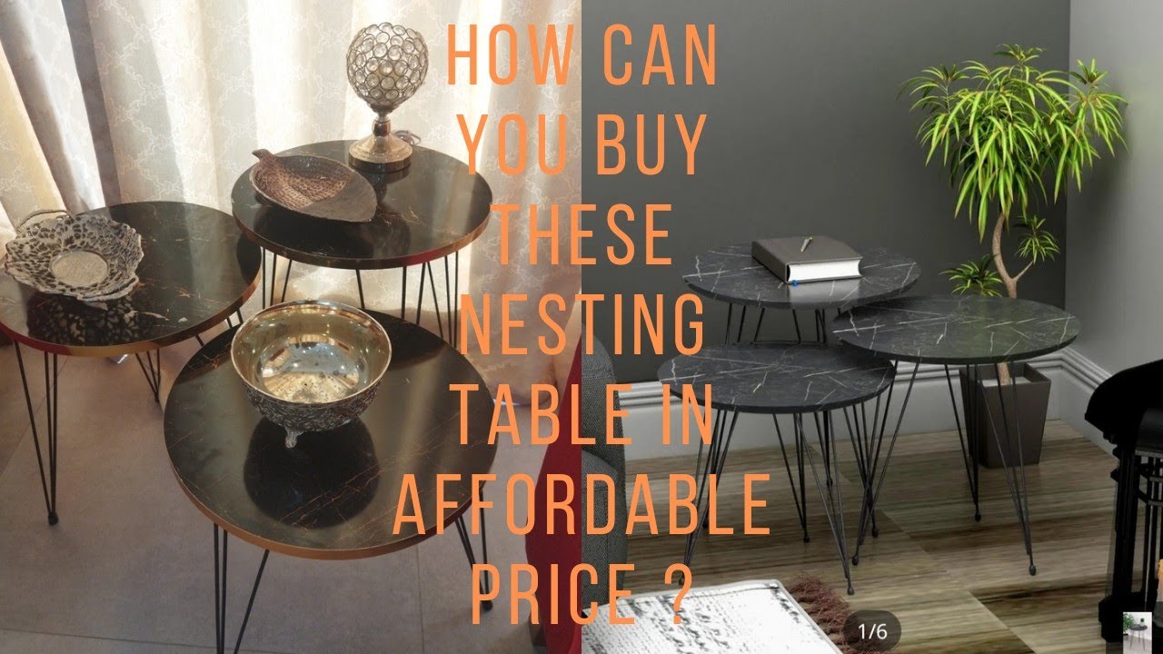 Daraz product review | Daraz nesting table review | What I ordered from ...