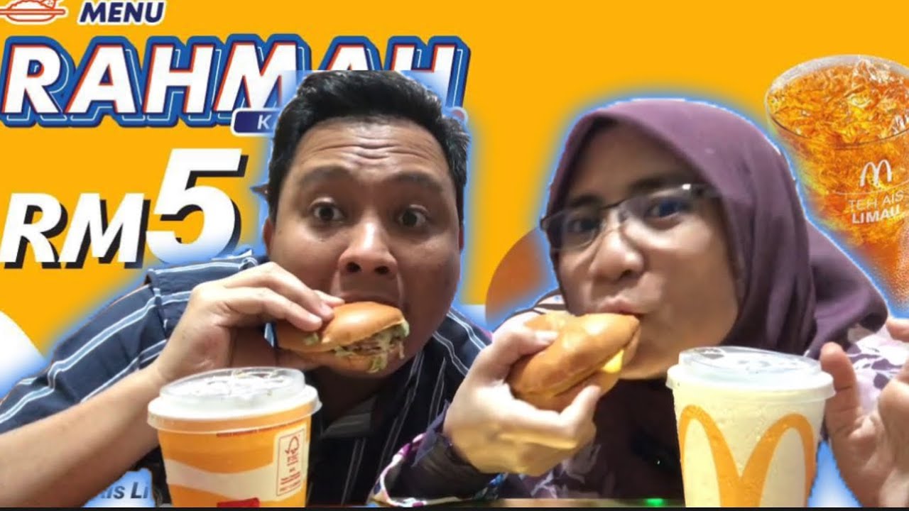 Aku Cuba Menu Rahmah Dari McDonald’s || Berbaloi Ke?? (Mukbang Malaysia ...