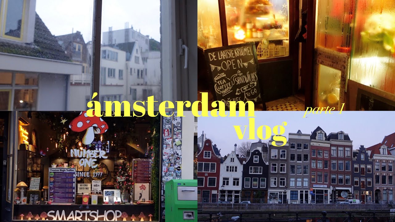 4 días en ámsterdam 🍵🇳🇱 ️ (parte 1) | bajo cero, casa Ana Frank, barrio ...