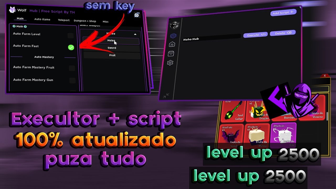 NOVO EXECUTOR DELTA ATUALIZADO e SCRIPT BLOX FRUITS PRA CELULAR e PC ...