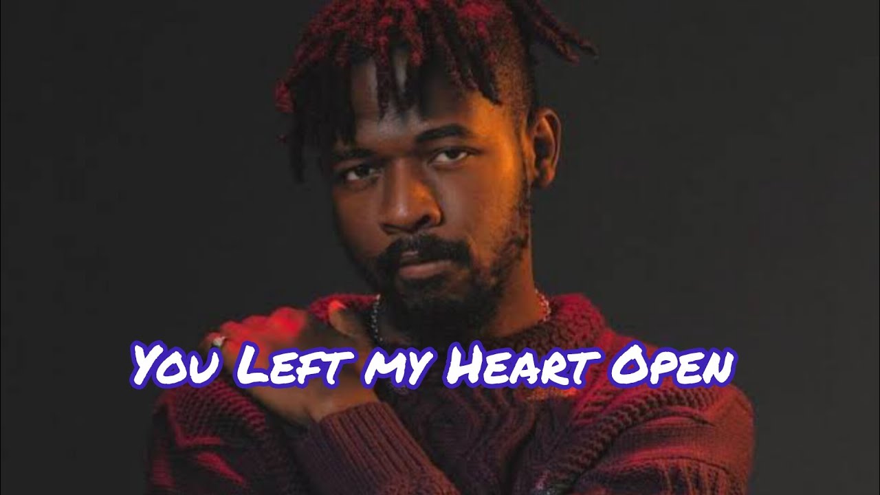 Johnny Drille - You Left My Heart Open (Lyrics Video) - YouTube