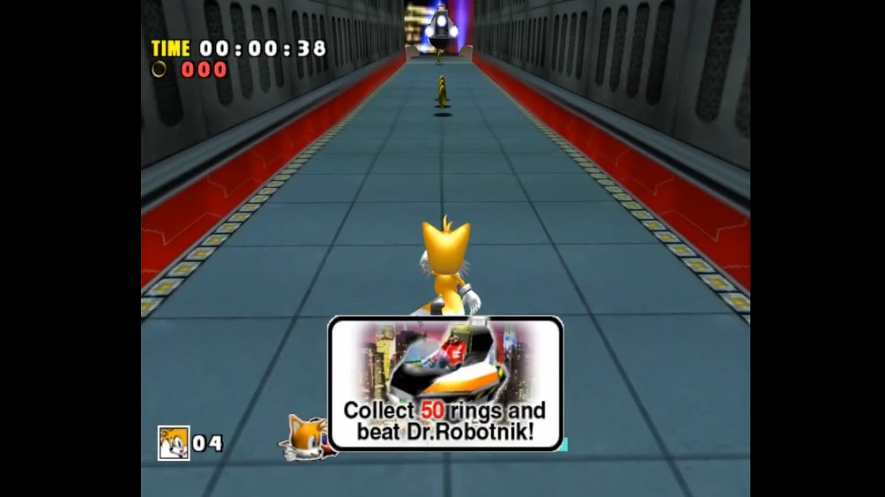 Sonic Adventure DX Tails Speed Highway B - YouTube