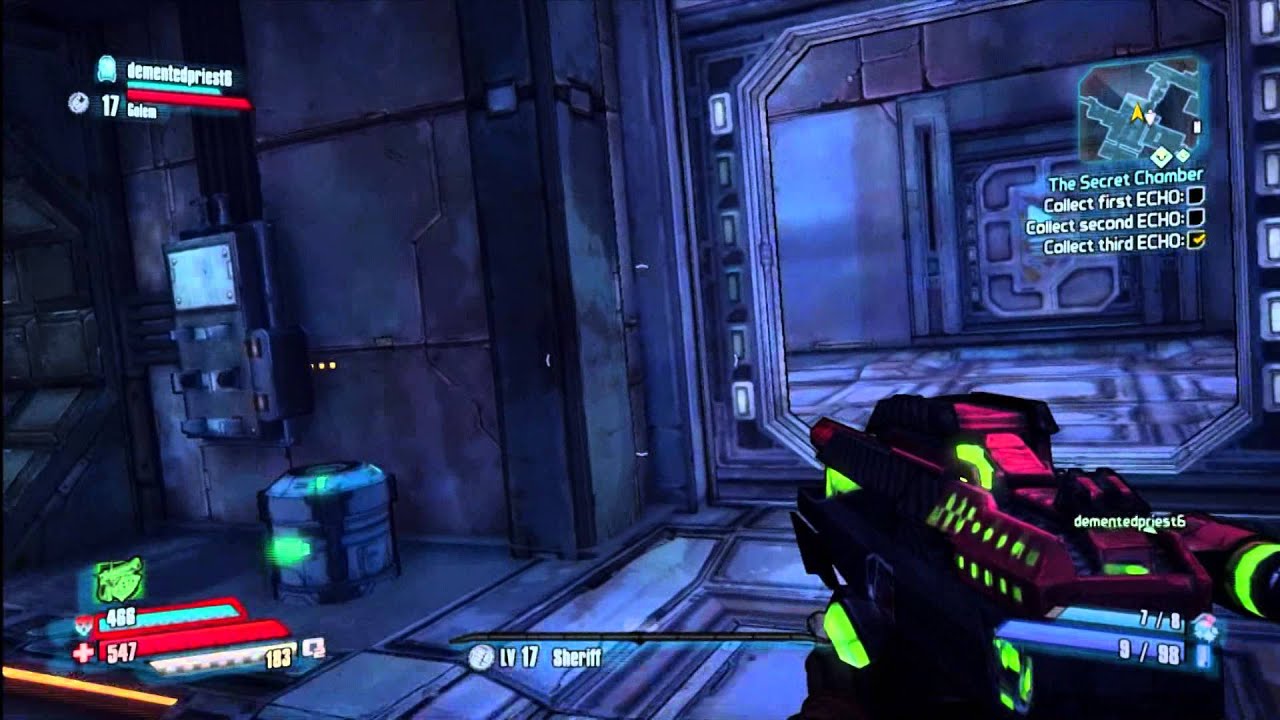 Borderlands The Pre-Sequel Avchievement Super Secret Stash - YouTube