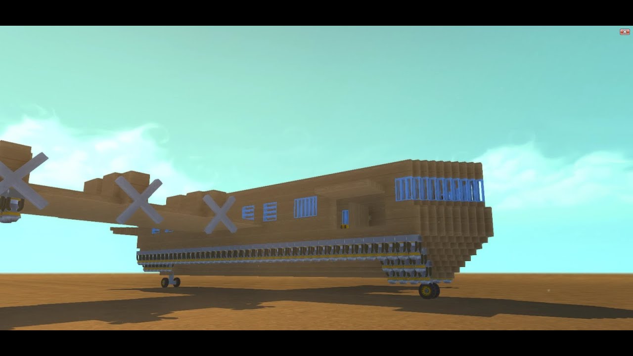 Scrap Mechanic - Boeing - YouTube