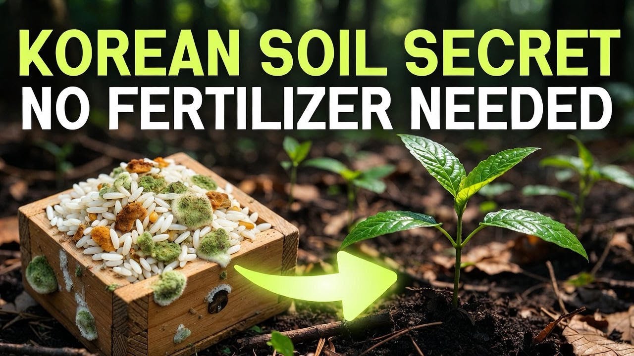 “This Korean Soil Trick Is Silencing Fertilizer Companies — Do THIS in ...