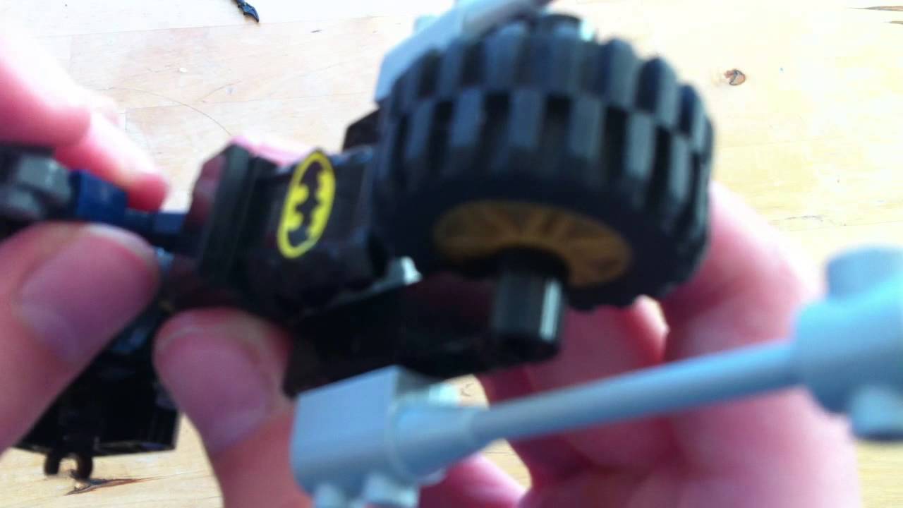 My Custom Lego Batman Batpod/Batbike review - YouTube