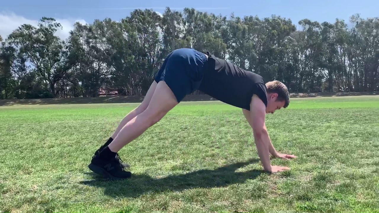The Inchworm Mobility Exercise - YouTube