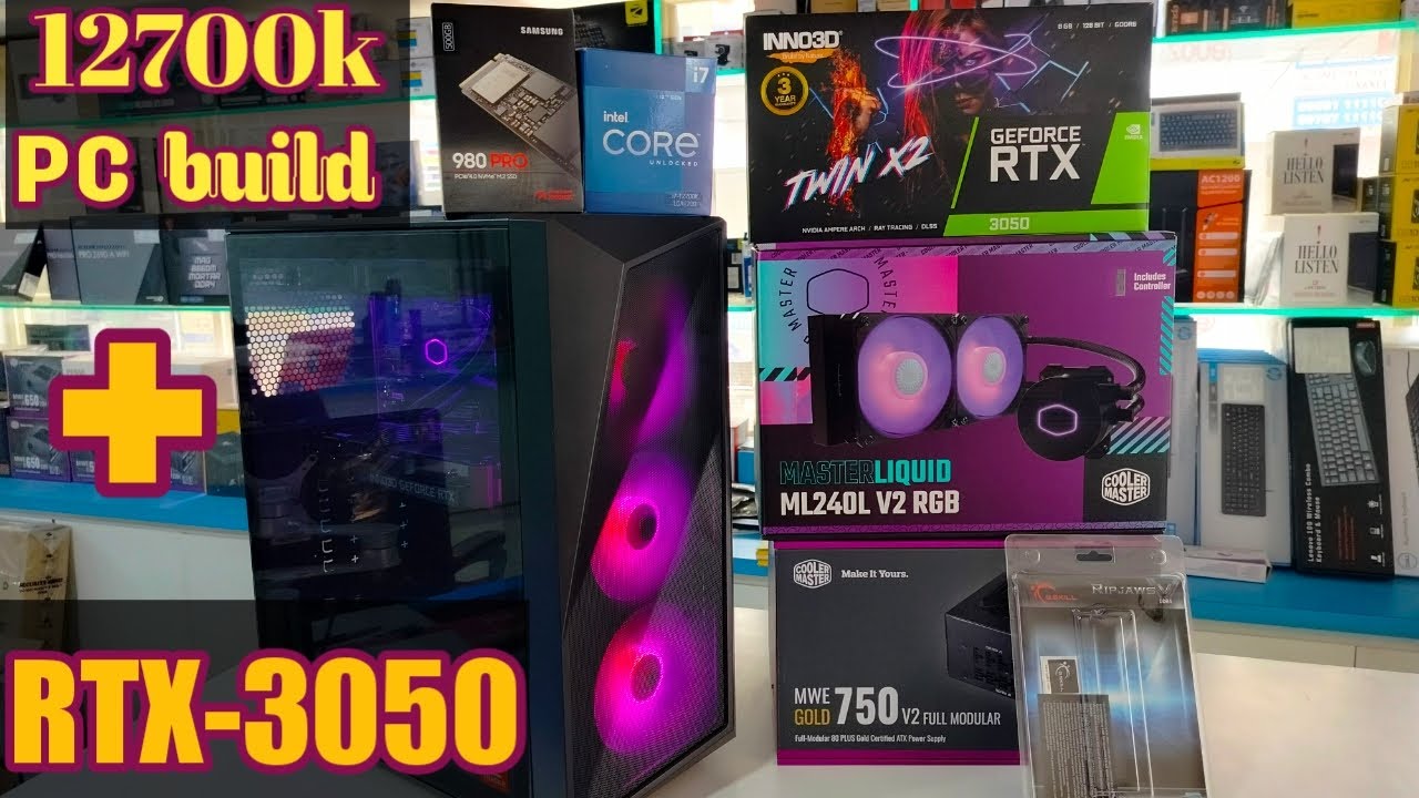 Intel 12 Gen Core i7-12700K Gaming Pc Build in Vadodara Gujarat I # ...