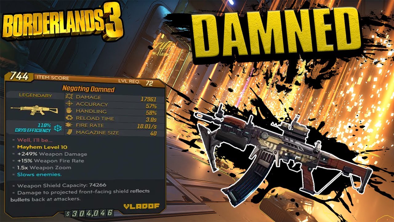 BORDERLANDS 3 | *Damned* Legendary Weapons Guide - YouTube