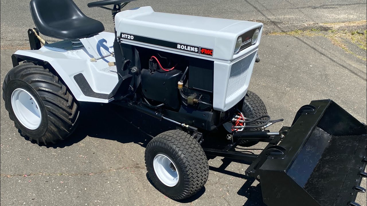 Bolens HT20 build part2 - YouTube