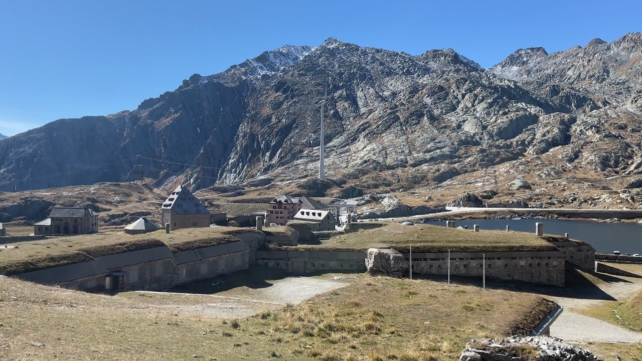 Visit of Fort Hospitz St. Gotthard near Sasso da Pigna fortress ...