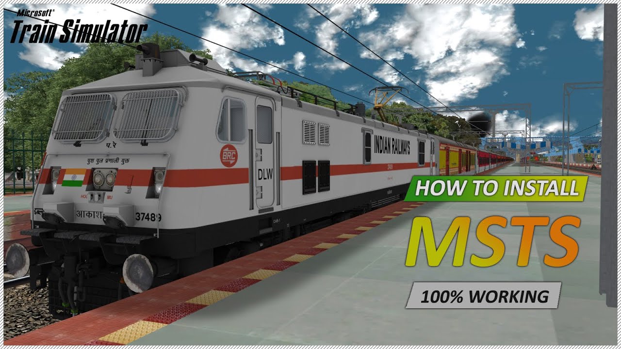 HOW TO DOWNLOAD & INSTALL MSTS 100% WORKING - YouTube