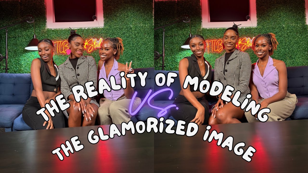 The Reality of Modeling VS. The Glamorized Image - YouTube
