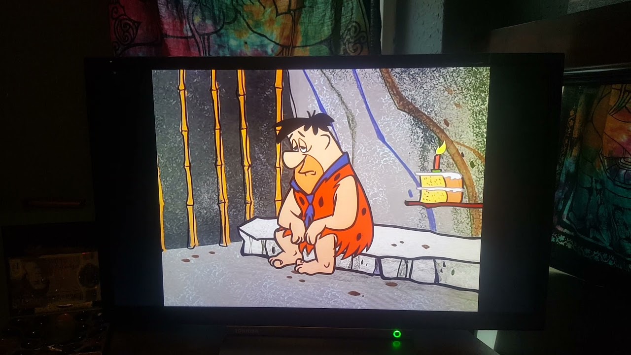 Fred Flintstone crying - YouTube