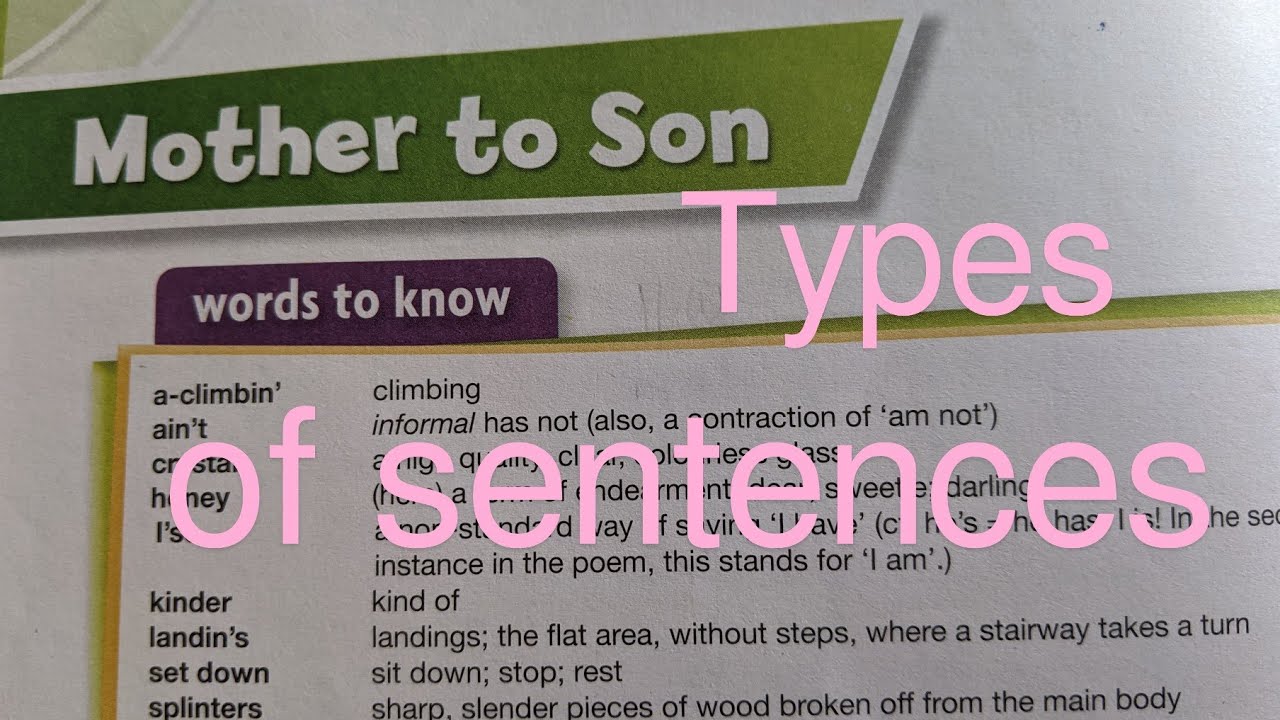 Ex#C Types of sentences with examples | New Oxford Modern English Book ...