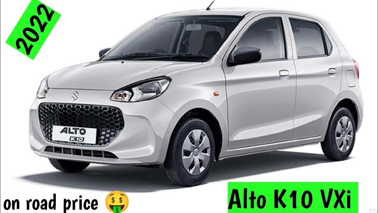 New Alto K10 VXi Variant 2022 Top features, on road price 🤑🤑 - YouTube