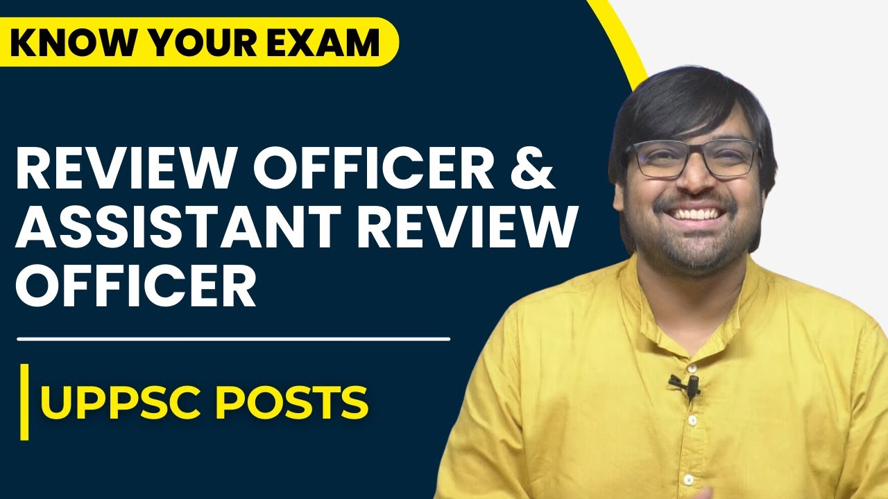 UPPSC Review Officer & Assistant Review Officer 2023 Notification | GK ...