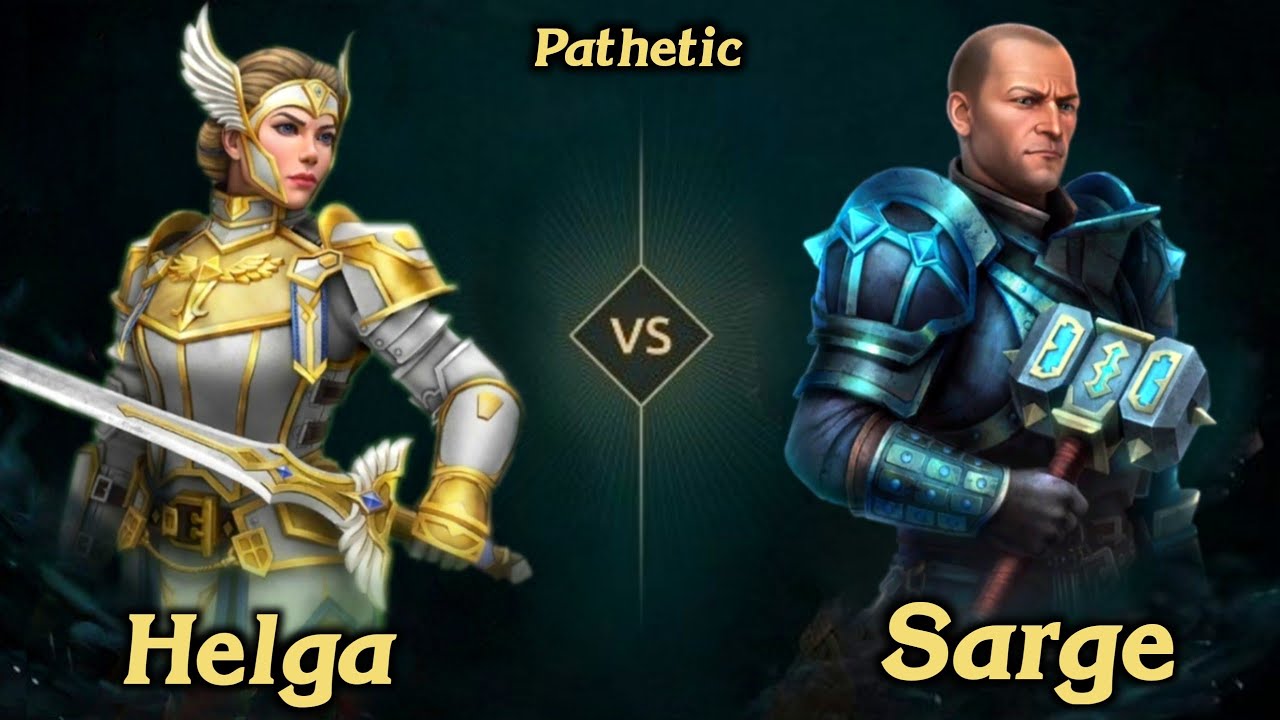Shadow Fight 4 Arena - Helga vs Sarge - YouTube