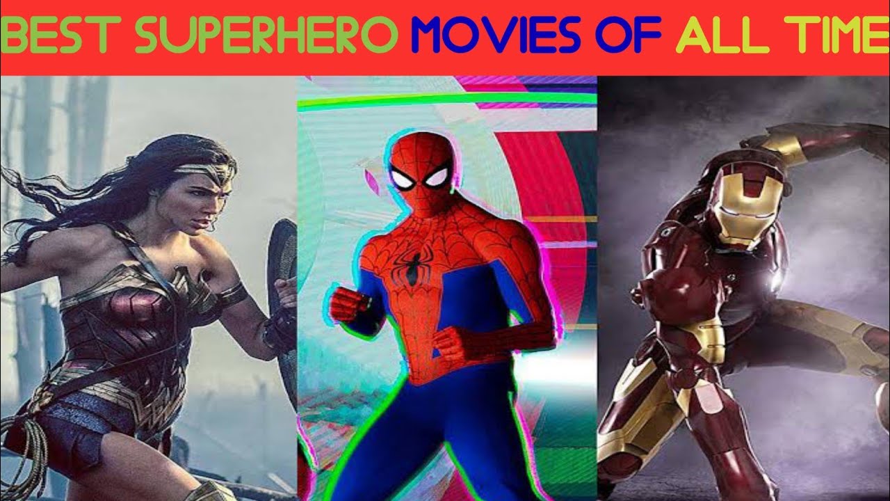 Best Superhero Movies Of All Time 2024 | Top 10 Most Watched Superhero ...
