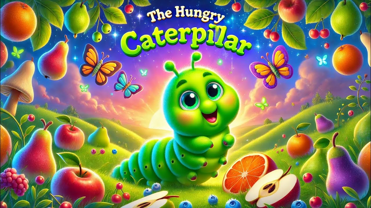 The hungry caterpillar# kids rhymes # nursery rhymes - YouTube
