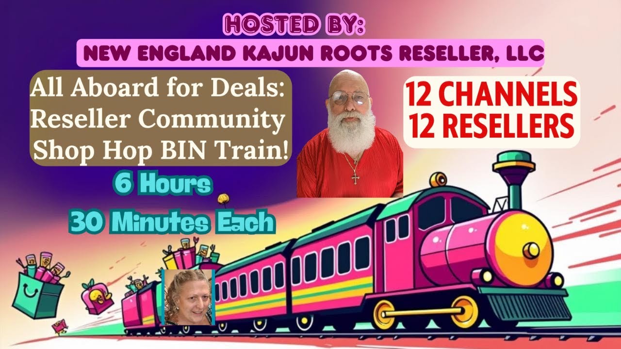 Reseller Community Shop Hop 12 Channels 12 Resellers 30 Minutes Each ...