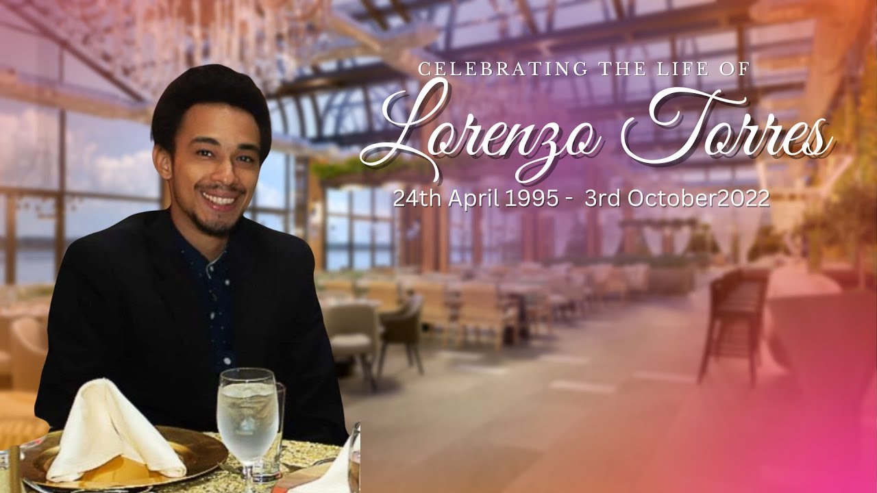 Celebrating the Life of Lorenzo Torres - YouTube