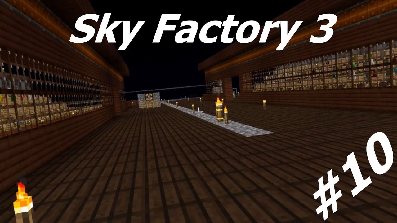 Sky Factory 3 Let's Play Ep 10: What Happens When you Mix Fire and ...