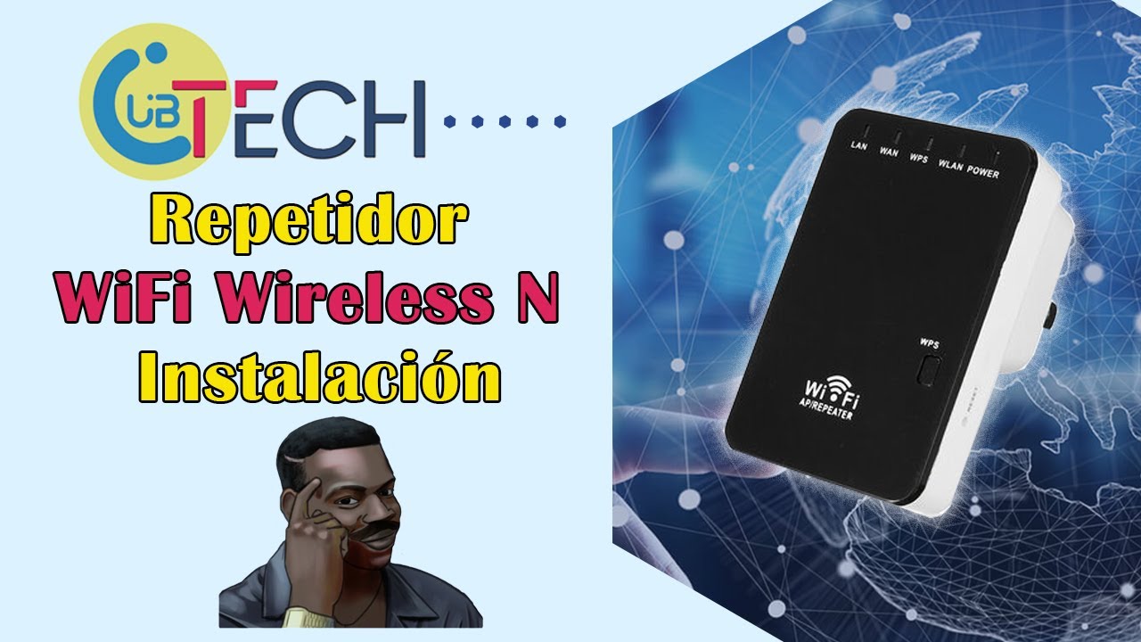 Configurar e Instalar Repetidor WiFi Wireless N - YouTube