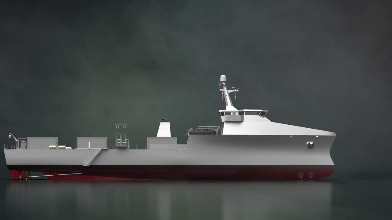 KM DSV 65 Diving Support Vessel - YouTube