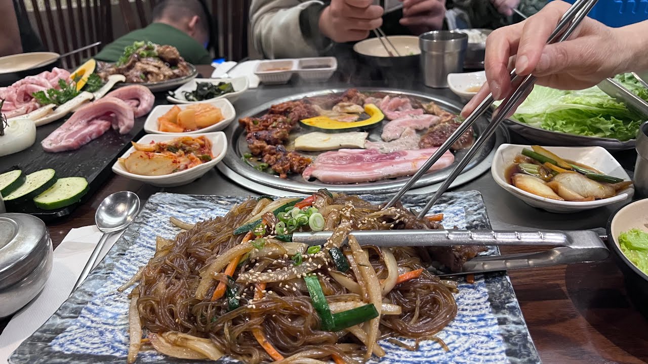 Dinner @ Jin Soo Sung Chan Korean Restaurant |#353 - YouTube