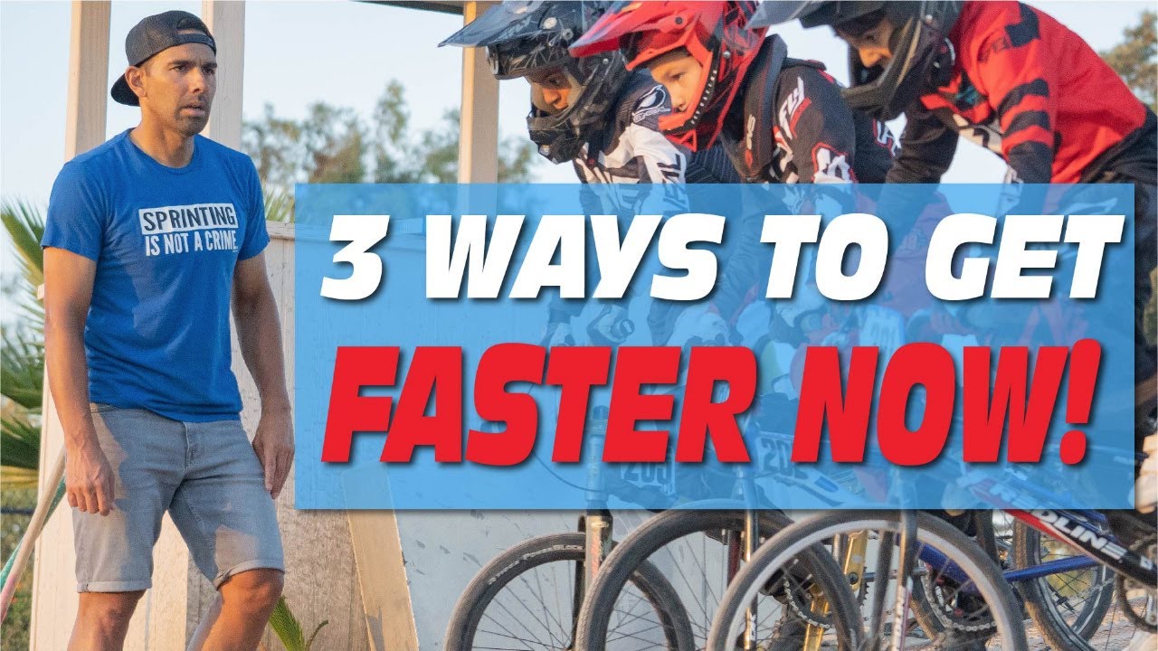 BMX Race - 3 WAYS TO GET FASTER NOW! - YouTube