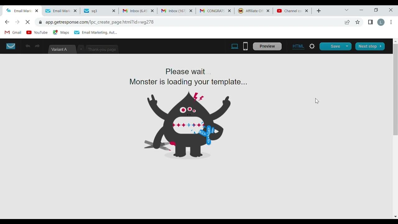 How To Connect A Squeeze Page To A GetResponse List - YouTube
