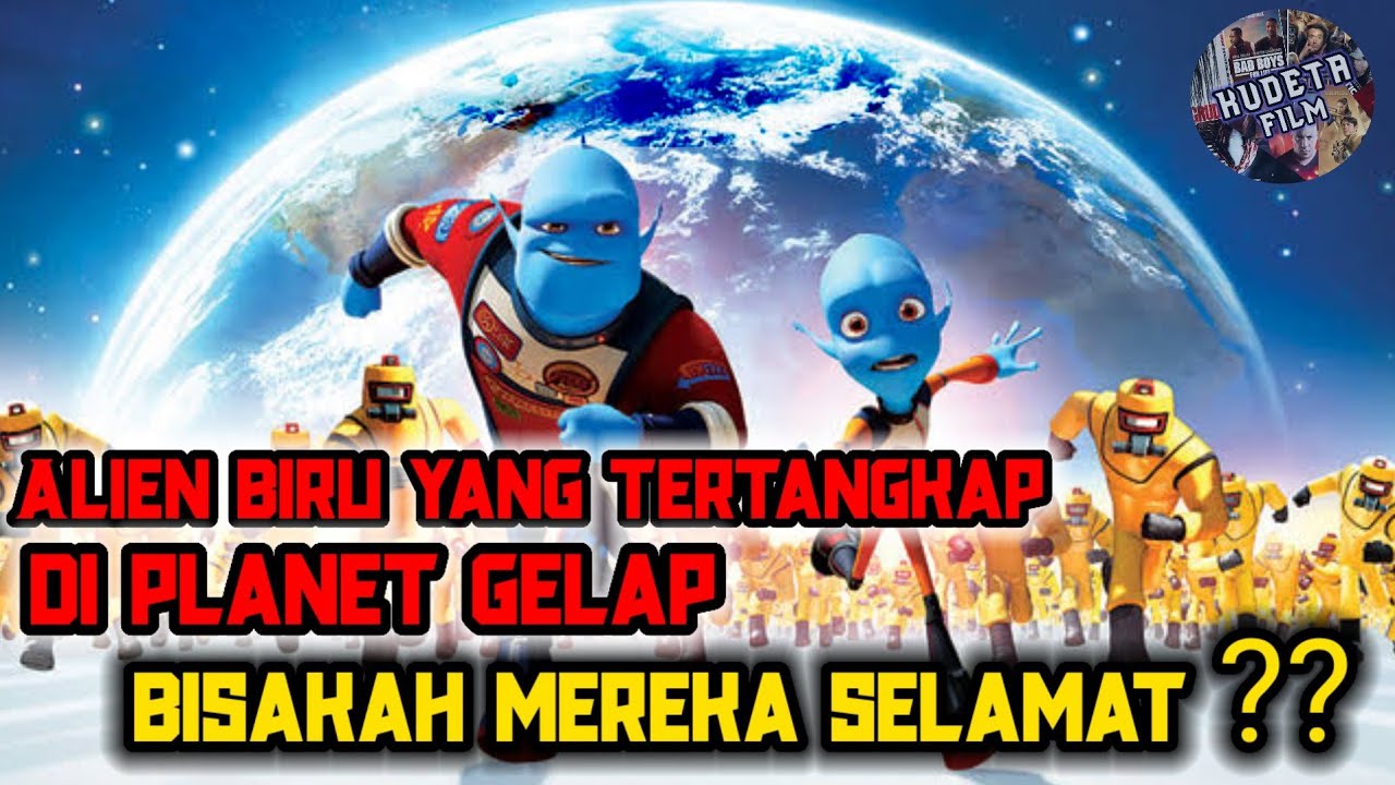 alien biru yang tertangkap di planet gelap - alur cerita escape from ...