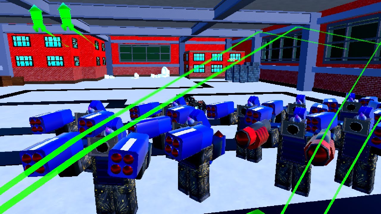 Roblox: Toilet Tower Defense ลง nightmare ด้วย Large Firework Cameraman ...