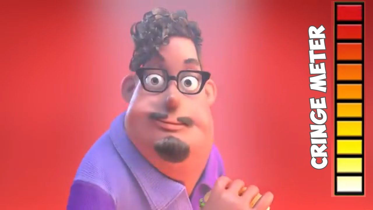 GrubHub Ad But Every Time There is Cringe The Cringe Meter Goes Up ...