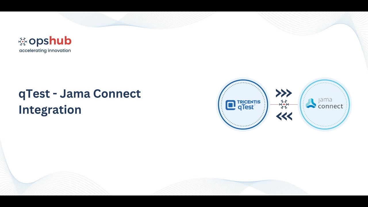 How to integrate Jama Connect and Tricentis qTest? - YouTube