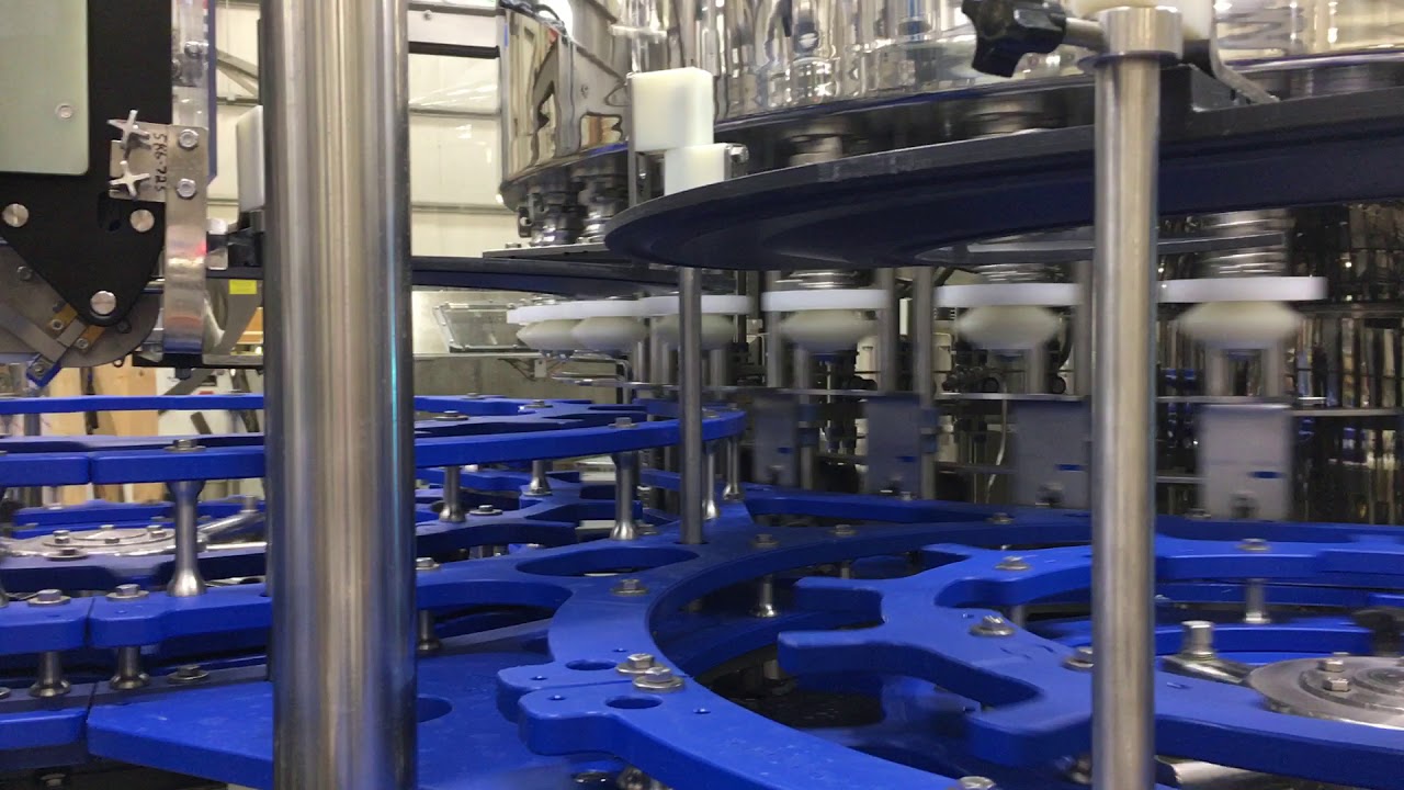 Fogg High Speed Dairy Filler - YouTube