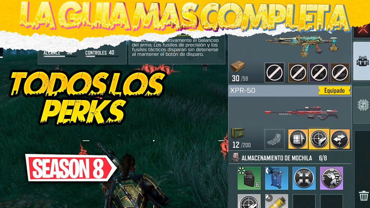 GUIA MAS COMPLETA DE PERKS, FUNCIONAMIENTO Y MEJORES COMBINACIONES PARA ...