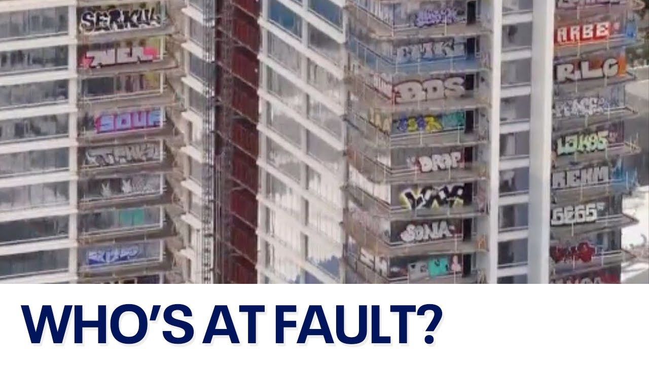 Finger-pointing continues in downtown LA graffiti saga - YouTube