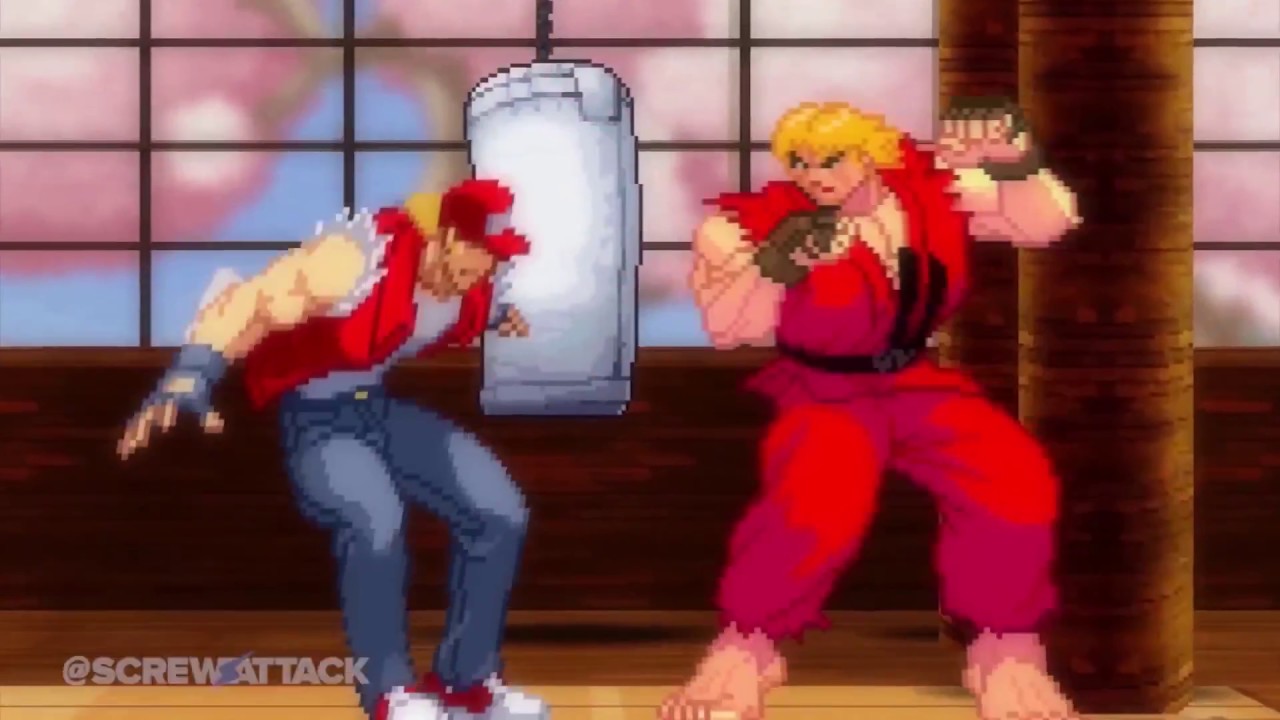 Ken VS Terry Bogard - YouTube