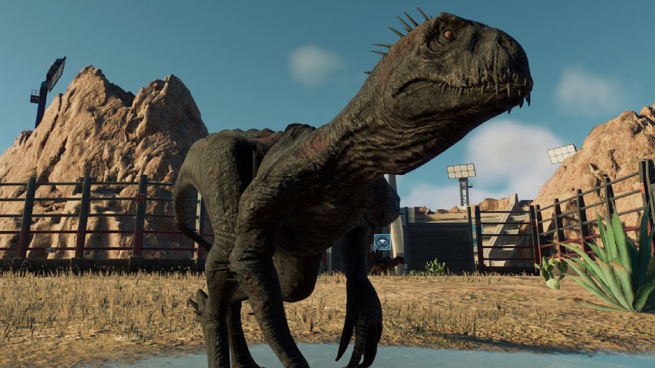 Scorpius Rex Prototype - Jurassic World Evolution 2 Mods - YouTube