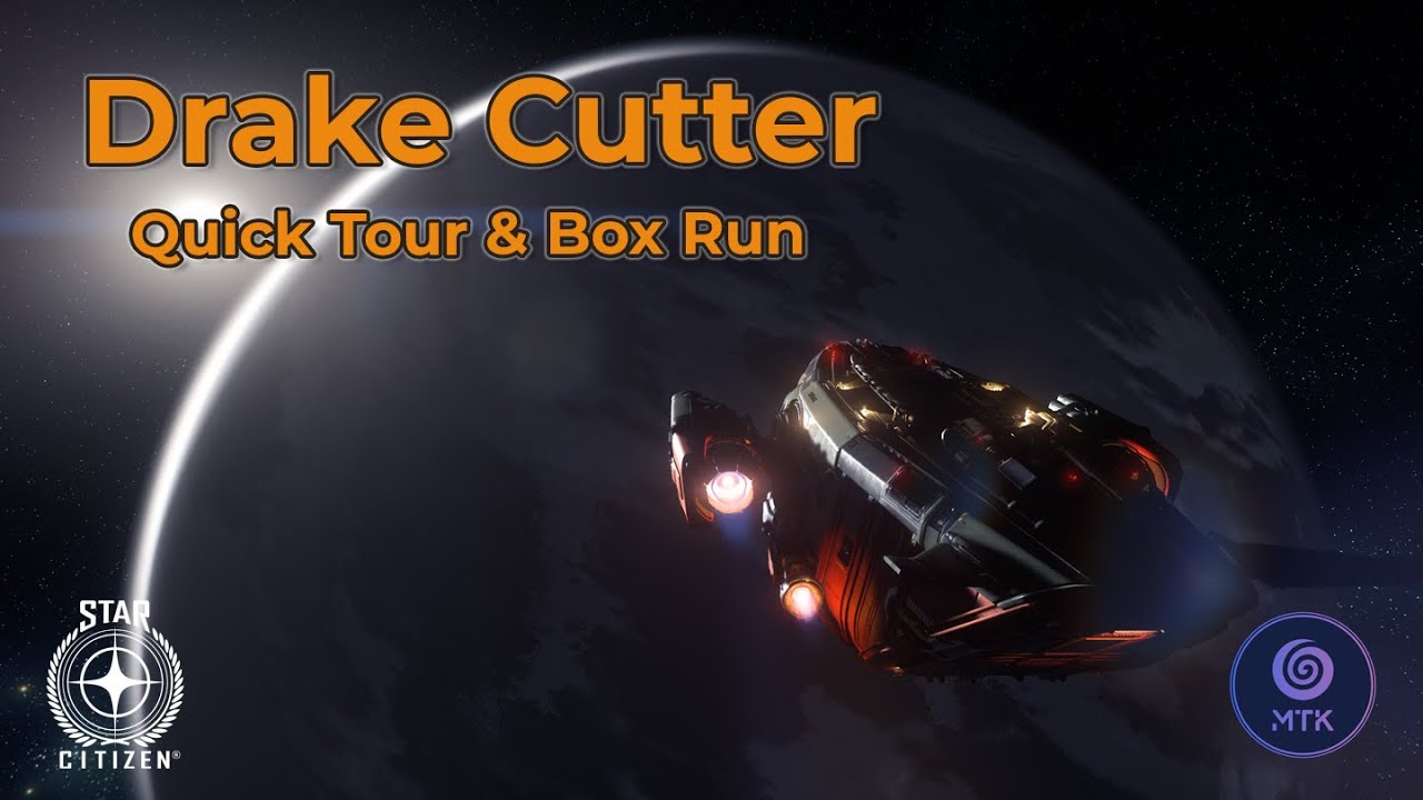 Drake Cutter Quick Tour & Box Run | Star Citizen 3.17.4 | Ultra Wide 21 ...