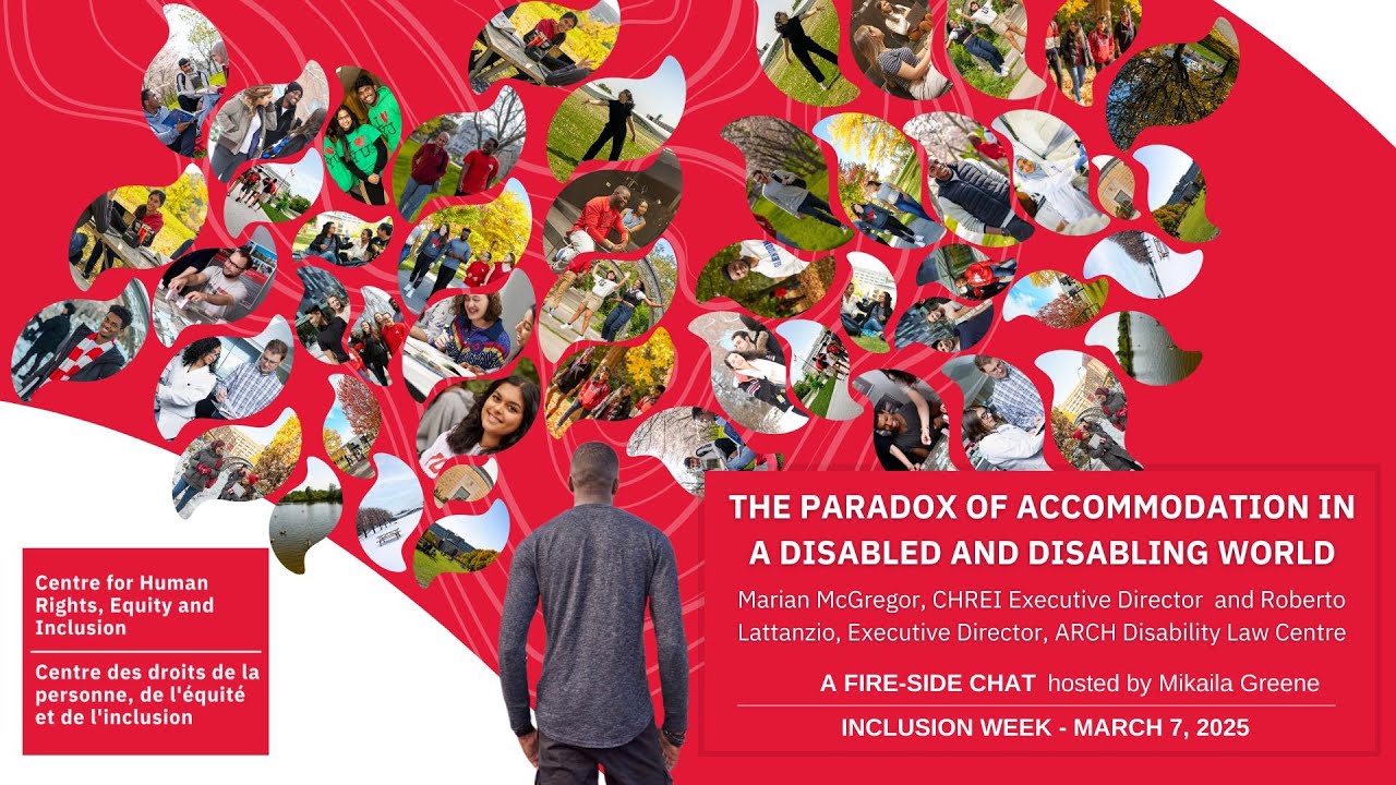 The Paradox of Accommodation in a Disabled and Disabling World - YouTube