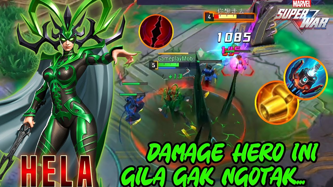 GIMANA SIH CARA MEMAINKAN HERO INI? TAPI DAMAGENYA GILA SAKIT BENER ...