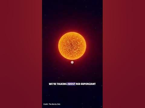 Biggest Star in Our Universe Stephenson 2 18 #sciencefacts #science - YouTube