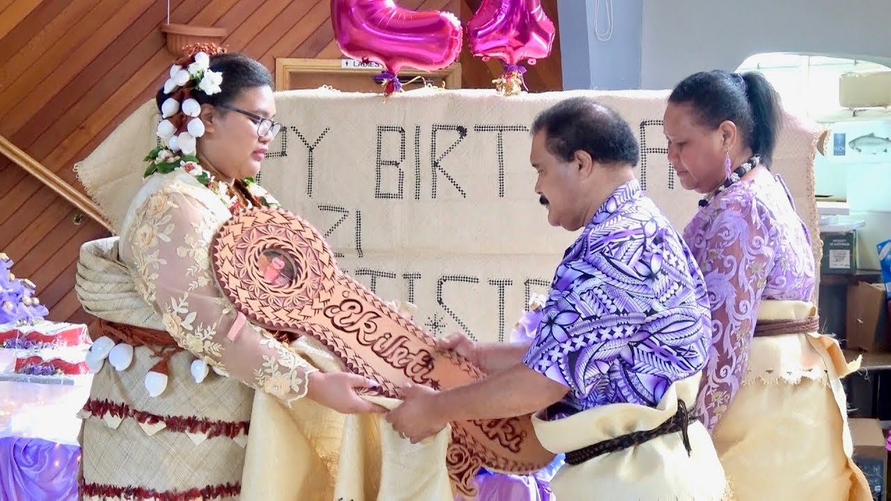 Happy 21st Birthday ‘Ekileti Siaki - Beautiful Tongan 21st Birthday ...