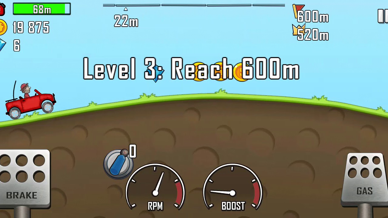 Hill Climb || Games Level 3 Cross To Mountain || Best Game Racing - YouTube